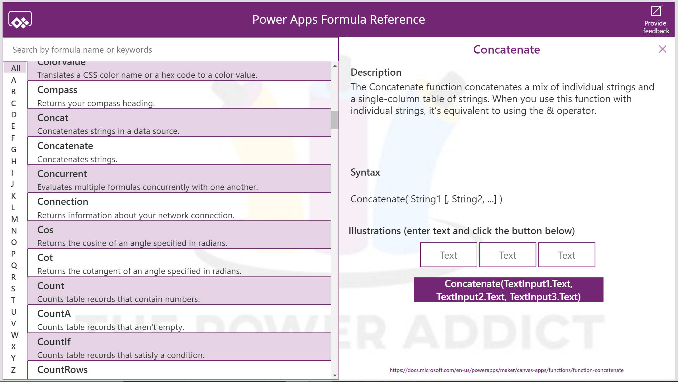 Power Apps Formula Reference Hardit Bhatia The Power Addict Power Apps Formula Reference Hardit Bhatia The Power Addict
